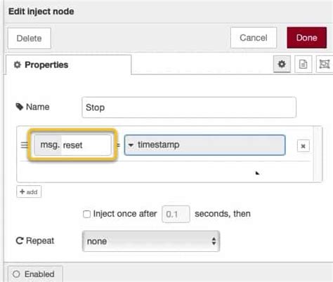 node red the trigger node tech explorations