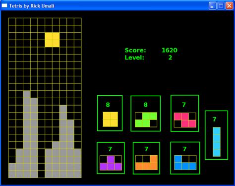 almost finished with tetris rick s tech talk