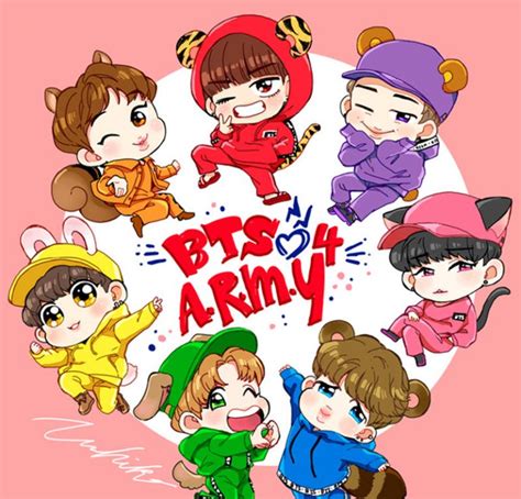 Hình ảnh Chibi Bts đẹp Và Cực Chất Ảnh đẹp Bts