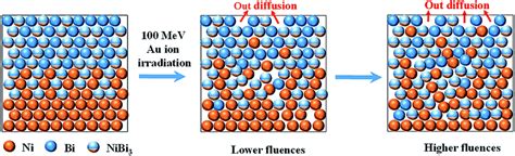 Enhanced Surface And Interface Diffusion In Ni Bi Bilayers By Swift