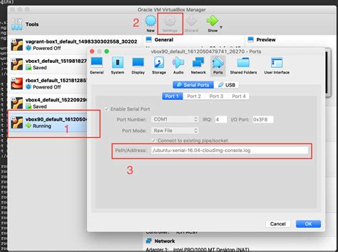 vagrant box fails trying to log to a path the box was created from