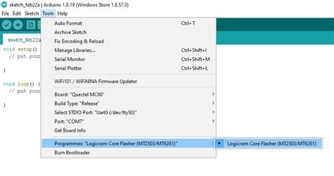 firmware flashing guide — logicrom sdk documentation