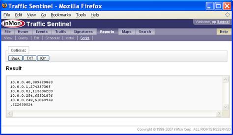 inmon support tutorials scripting queries