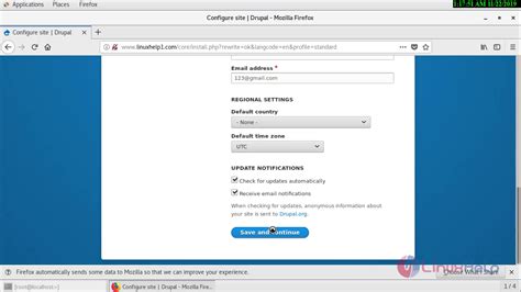 how to install drupal cms on centos 7 6 linuxhelp tutorials