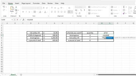 how to use vlookups microsoft excel youtube