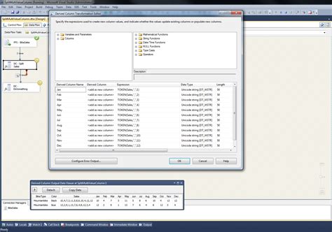 microsoft sql server integration services split multi value column