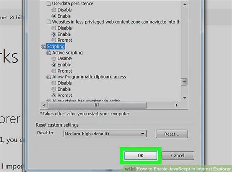 How To Enable Javascript In Internet Explorer 11 Steps
