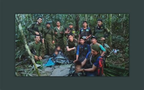 Cuatro Niños Sobreviven Tras 40 Días En La Selva Del Amazonia