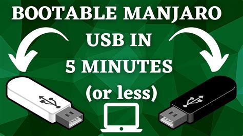 How To Create A Manjaro Linux Bootable Usb Drive In 2023 Install