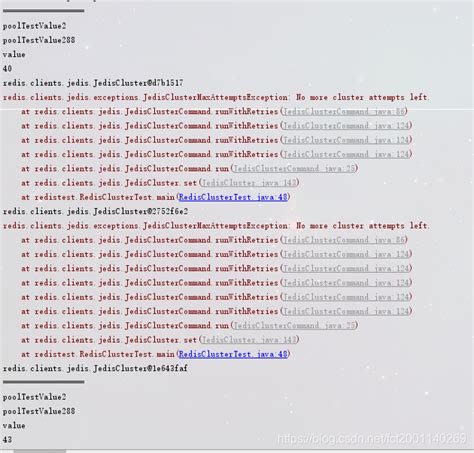使用java代码连接rediscluster集群实现 java 连接 redis cluster集群 csdn博客