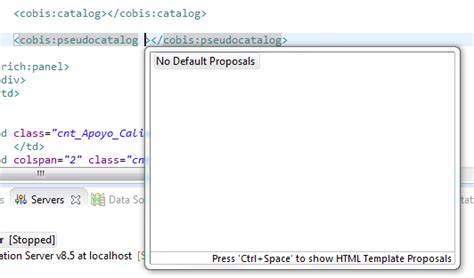 eclipse content assist for composite components in jsf 2 don´t show