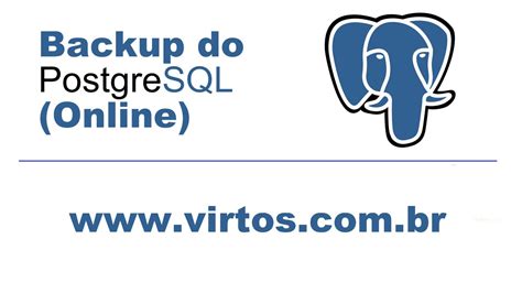 backup postgresql online youtube