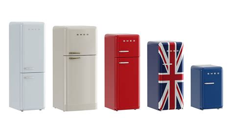 Smeg Fab Refrigerator Blender 3d Model Cycles 3d Model Cgtrader