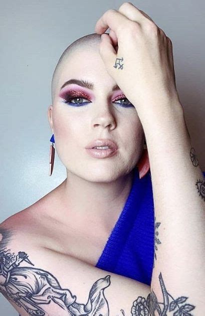 Pin By David Connelly On Bald Women 10 In 2020 Face Makeup Bald