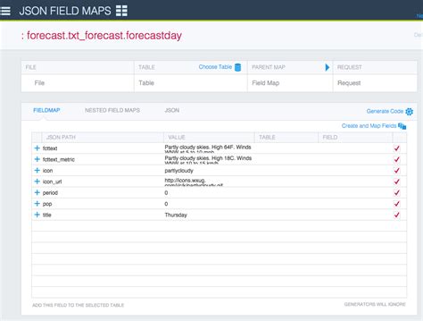 filemaker json parsing with generator geist interactive