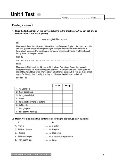 unit 1 test 1