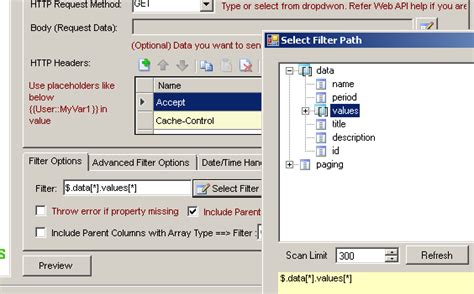 tutorial get data from facebook in ssis using rest api
