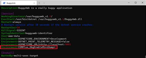 capture core crash dumps with createdump tool asp core
