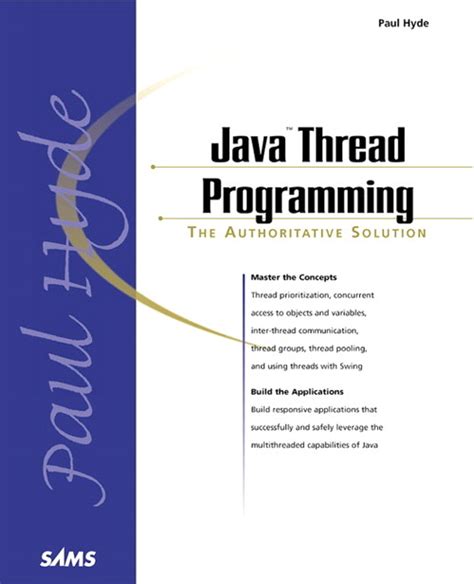 java thread programming informit