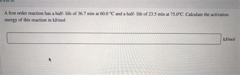 Solved Initial Rate Data At A Certain Temperature Is Given