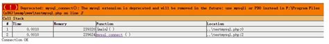 how to solve mysql extension is deprecated and will be removed in the
