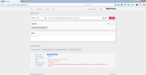 c how to call only restful endpoint from browser stack overflow