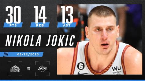 Nikola Jokics Triple Double Sends Nuggets To Their First Nba Finals 💪
