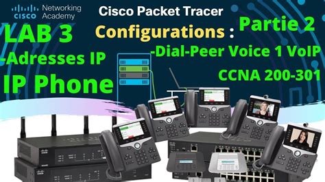 Lab 3 Configurer Les Adresses Ip Téléphone Ip Et Dial Peer Voip Avec