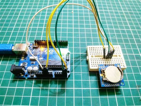 ds1307 rtc module with arduino arduino project hub
