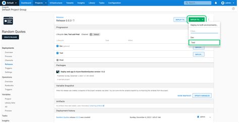 deploy an asp application to azure websites using octopus and azure