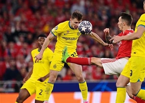 Hasil Benfica Vs Inter Milan Leg 1 Perempat Final Liga Champions