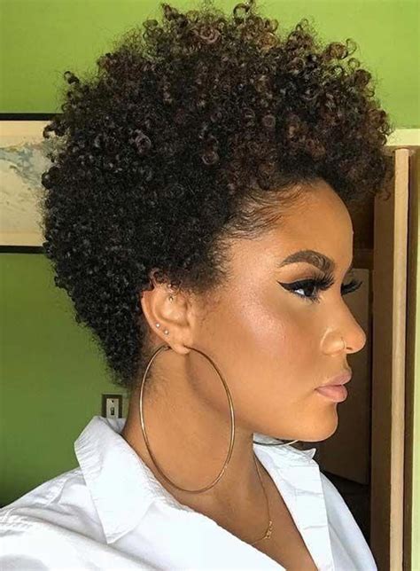 51 Best Short Natural Hairstyles For Black Women Short Natural Hair