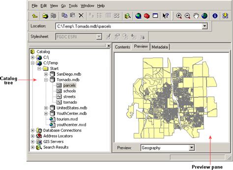 arccatalog