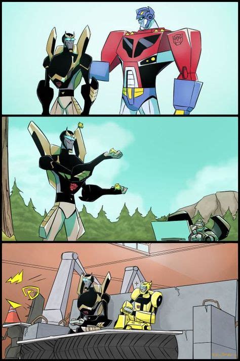 Transformers Pic Story Dj Soundwave X Starscream