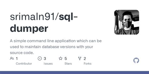 github srimaln91 sql dumper a simple command line application which