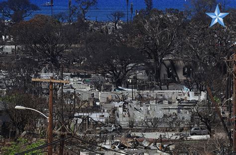 A Look At Lahaina One Month Since Deadly Wildfires Honolulu Star