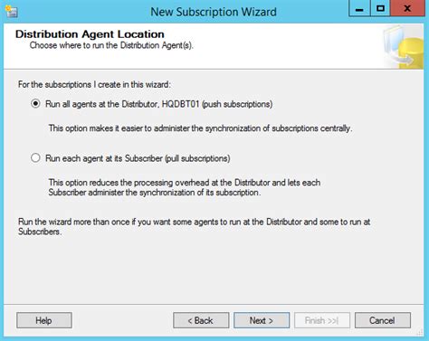 sql replication basic setup and configuration