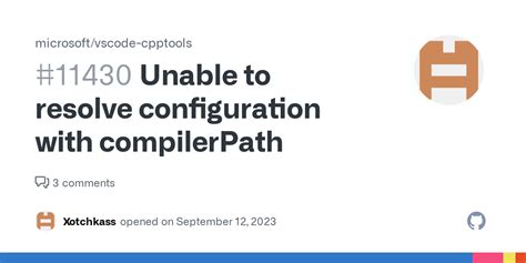 unable to resolve configuration with compilerpath · issue 11430