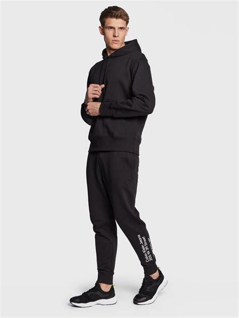 Calvin Klein Jeans Jogginghose J30j322639 Schwarz Regular Fit Modivo At