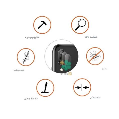 گلس لنز نانو سرامیک گوشی هواوی Huawei Y7 Pro 2019 استایل آپ