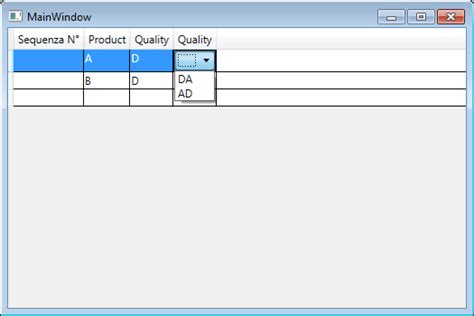 [solved] adding items to a combobox in the datagrid wpf