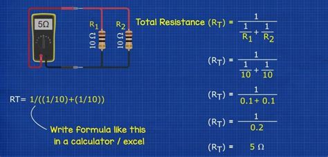 How To Calculate Amperage In A Parallel Circuit Wiring Diagram And