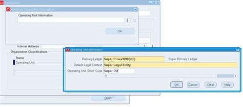 how to define operating unit in r12 oracle techno and functional