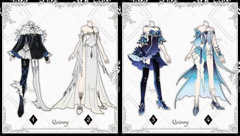 [adopt Auction] Outfits 120 [close] By Quinnyilada On Deviantart