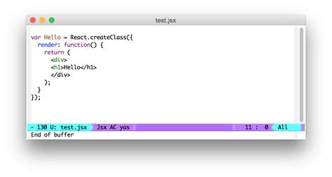 react の jsx を emacs で書くための最適設定とは？（模索中） 雑文発散 2015 04 13