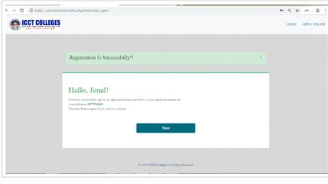 online enrollment management system in php codeigniter framework