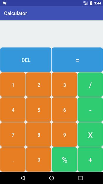 bài tập phát triển ứng dụng calculator android khóa học android
