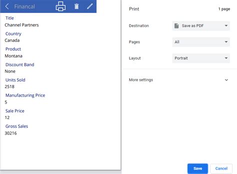 powerapps print function forms and scrollable galleries power apps