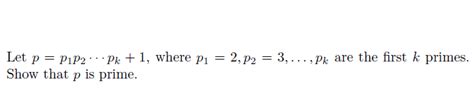 proof writing proving an infinite number of primes of the form 6n 1