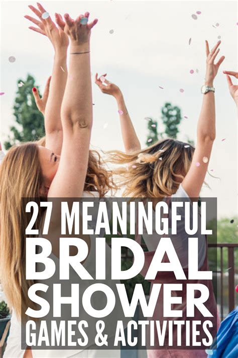27 Bridal Shower Activities That Arent Lame Looking For Unique And